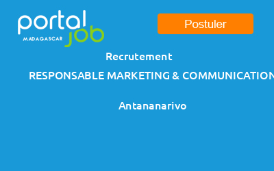 Emploi - Recrutement RESPONSABLE MARKETING & COMMUNICATION -réf:RESP ...