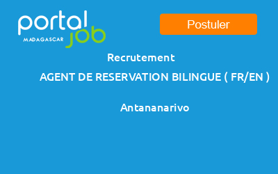 Emploi - Recrutement AGENT DE RESERVATION BILINGUE ( FR/EN ) a ...